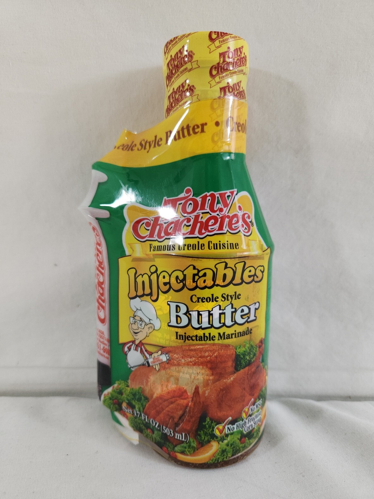 Tony Chachere's Creole Style Butter Injectables Marinade 17 oz BB Feb ...