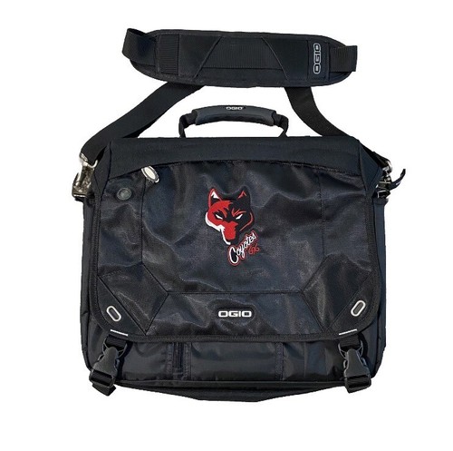 MOGIO Black Jack Pack Messenger Laptop Black Bag Coyotes 696 Logo | eBay