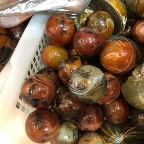 Natural banded Agate Quartz sphere Crystal ball Specimen electrical ...