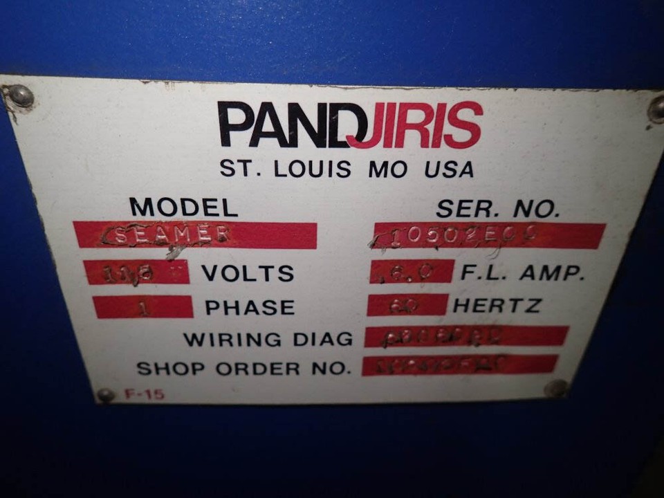 48" PANDJIRIS SEAM WELDER: YODER #66756 | eBay