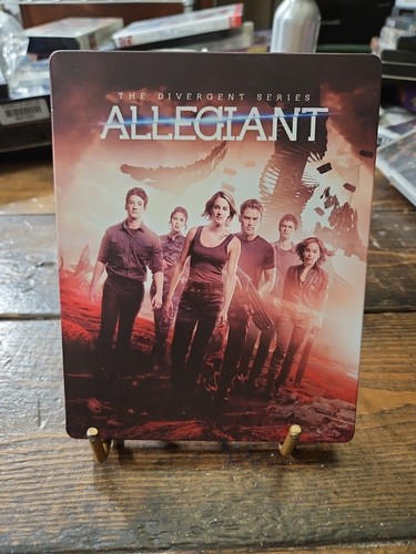 The Divergent Series: Allegiant Steelbook Blu-ray Disc DVD Disc Combo ...