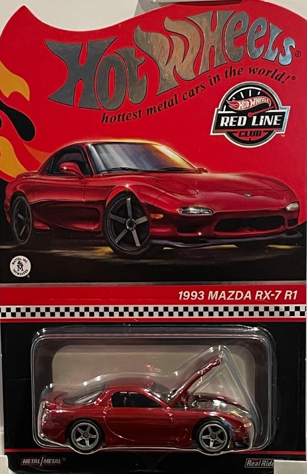 Hot Wheels Red Line Club EXCLUSIVE Camaro, Javelin,Mazda,Mustang ...