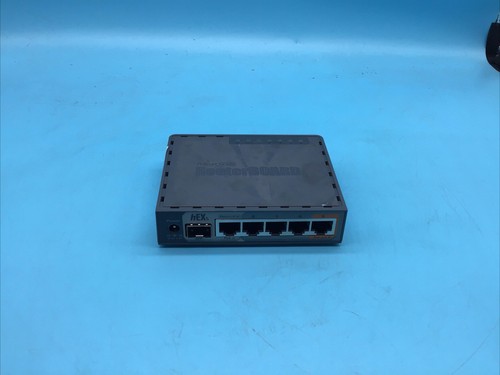 Mikrotik hEX S RB760iGS Router 5X Gigabit Ethernet SFP | eBay