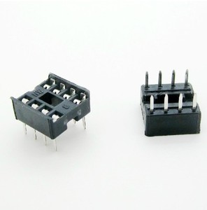 100 PCS 8-Pin 8pins DIL DIP IC Socket PCB Mount Connector NEW | eBay