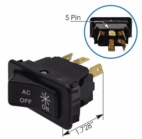 AIR CONDITIONER Rocker Switch for PETERBILT | eBay