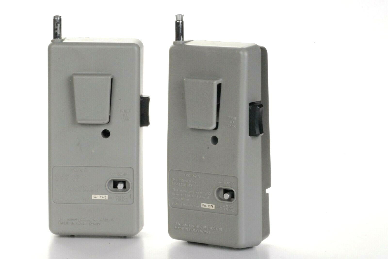 Pair 1976 VINTAGE Ranger Transceivers CB Radio Walkie Talkie Model 900 ...