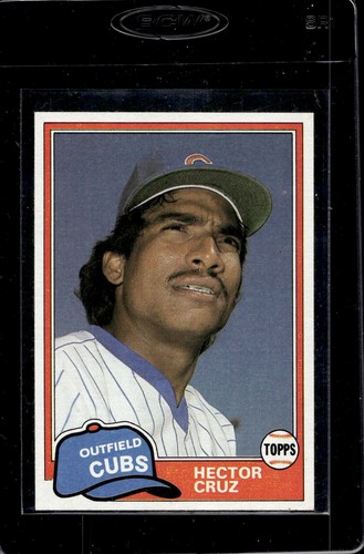 1981 Topps Traded #750 Hector Cruz / Set Break | eBay