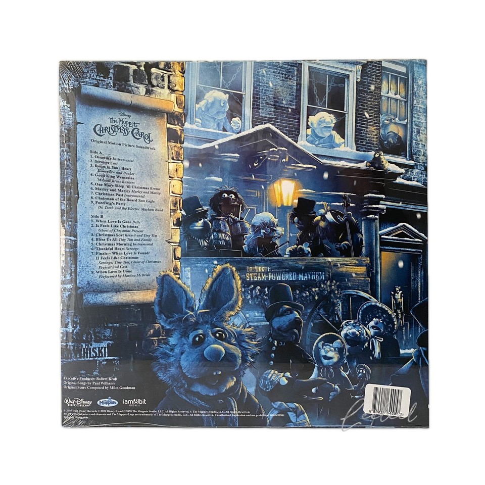 THE MUPPET CHRISTMAS CAROL - Original Soundtrack Iam8bit Red Vinyl ...