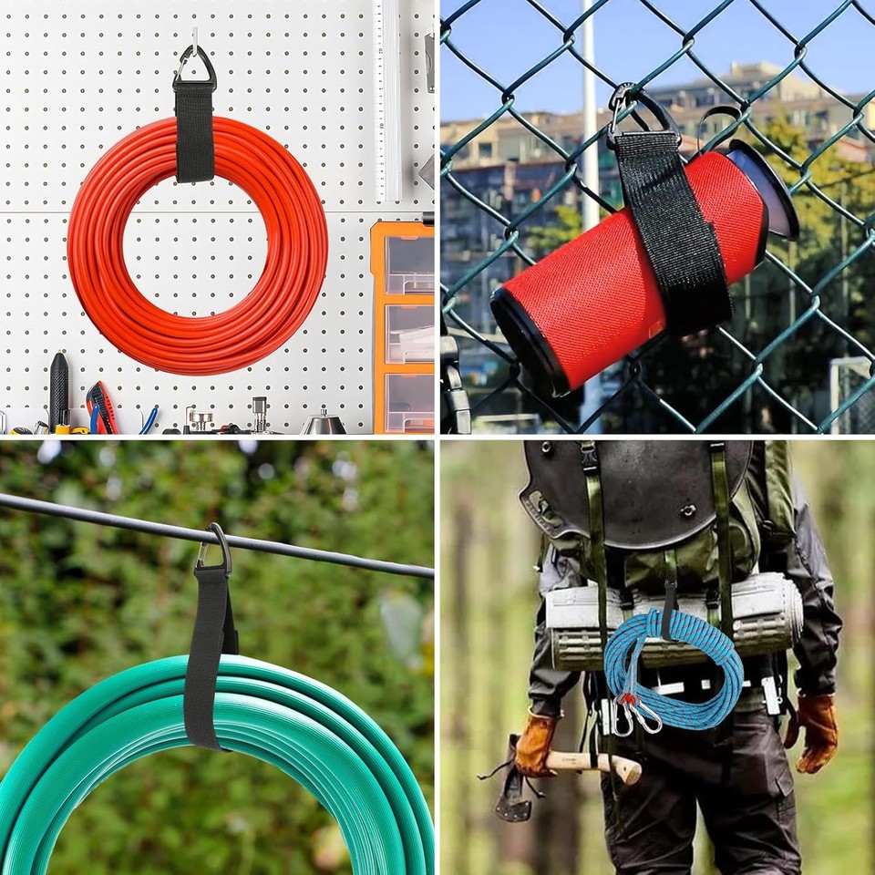 Extension Cord Organizer(8 Pack), Extension Cord Holder for Garage ...