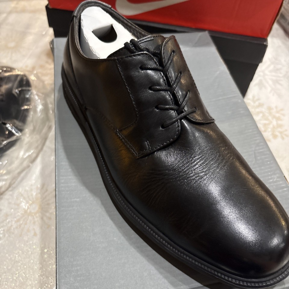 Nunn Bush Men's Marvin Street Plain Toe Oxford w/Kore Slip Resistant ...