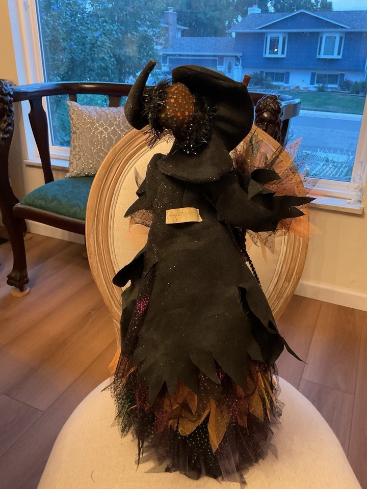 Katherine’s Collection Witch Tree Topper Halloween | eBay