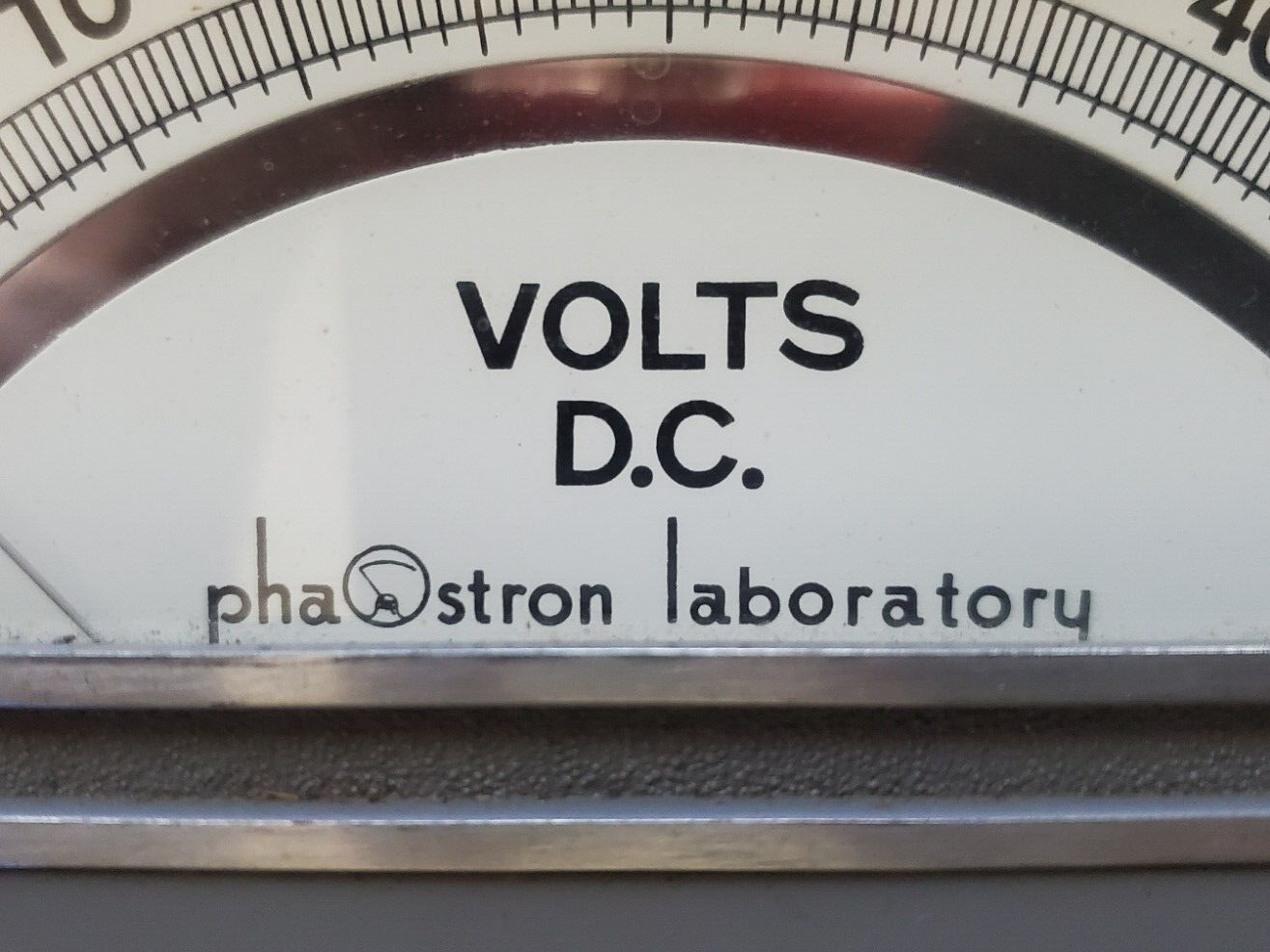 Vintage Phaostron Laboratory DC voltmeter 0-5, 15, 50, 150, 500, 1500 ...
