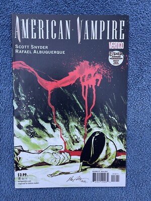 AMERICAN VAMPIRE #18 (DC / Vertigo, 2011) Ghost War, Conclusion | eBay