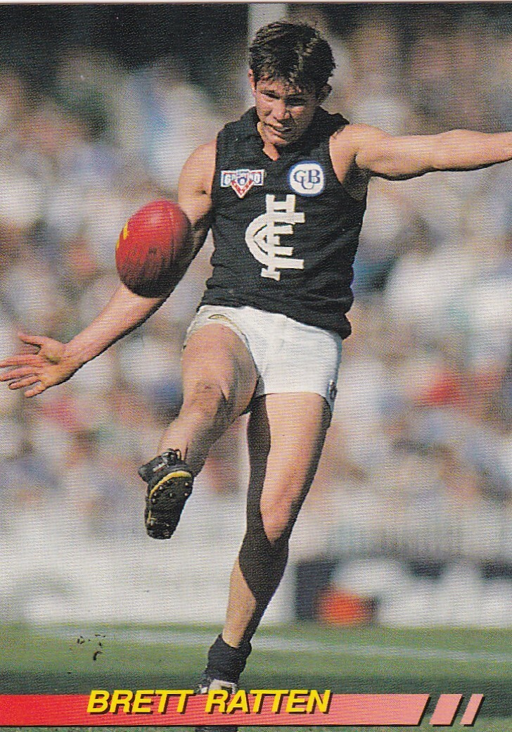 AFL 1994 Select Carlton Blues - Brett Ratten Card No.30 | eBay
