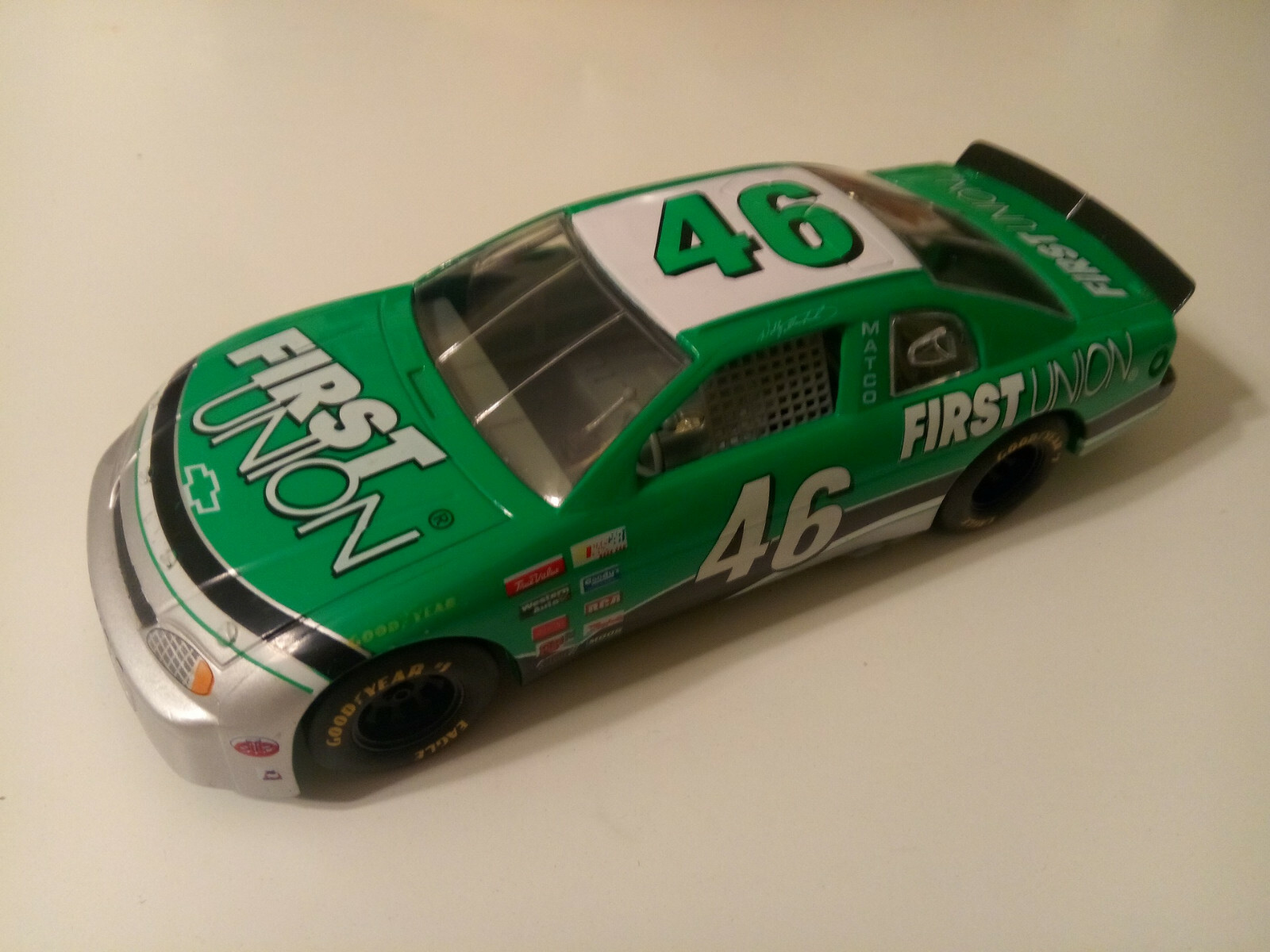 RACING CHAMPIONS 1997 WALLY DALLENBACH #46 CHEVY FIRST UNION NASCAR 1: ...