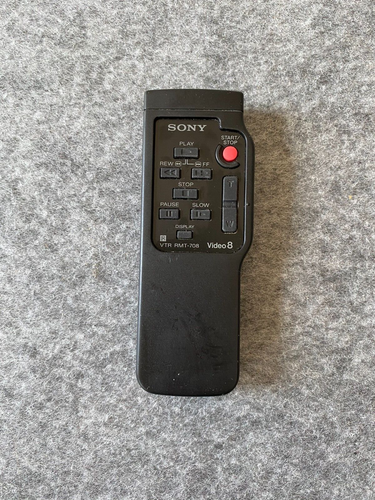 SONY Remote Control VTR RMT 713 Video8 Handy Cam Corder CCD TR31 TRV52 ...