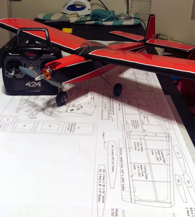 Carl Goldberg's Jr Falcon RC Airplane Printed Plans | eBay