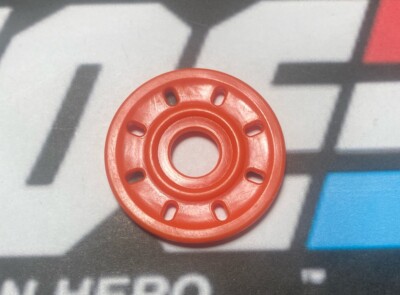 DESTRO (v3) 1992 Vintage GI Joe ARAH HASBRO Weapon Part Red Disc 878S ...