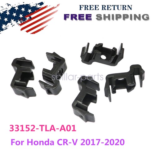 5Pcs For Honda CR-V CRV 2017-2020 Headlamp Molding Clips 33152-TLA- A01 ...
