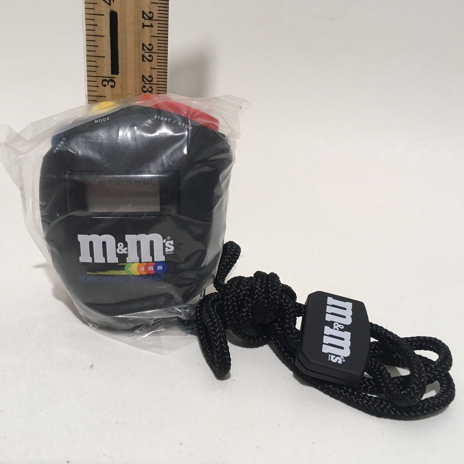 M&M’s Brand Stopwatch NASCAR Racing Team Mars Watch Start Stop Timer ...