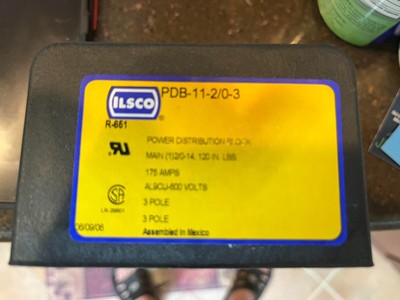 Terminal Blocks - Ilsco Power Distribution Block