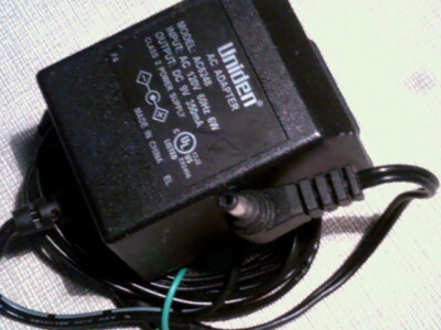 Uniden (AC-6248) AC Adapter AC120V/60 Hz /9V 350mA Class 2 *Genuine ...