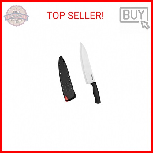 Farberware EdgeKeeper Chef's Knife, 8-inch, Black 45908068646| eBay