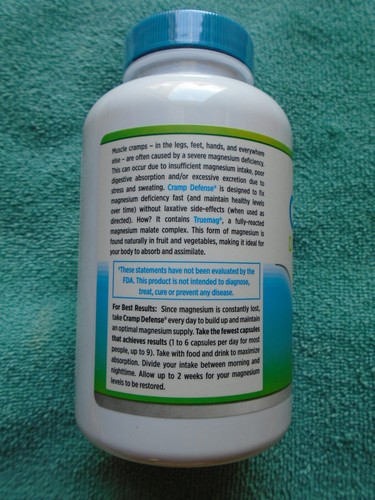 Cramp Defense Truemag 180 Capsules for sale online | eBay