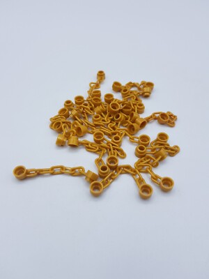 LEGO LOT 20 X CHAIN 6M PEARL GOLD REF 92338 / 39890 / 6323688 *NEUF* | eBay