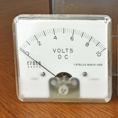 Cenco Central Scientific DC Volts (P38201) Panel Meter | eBay