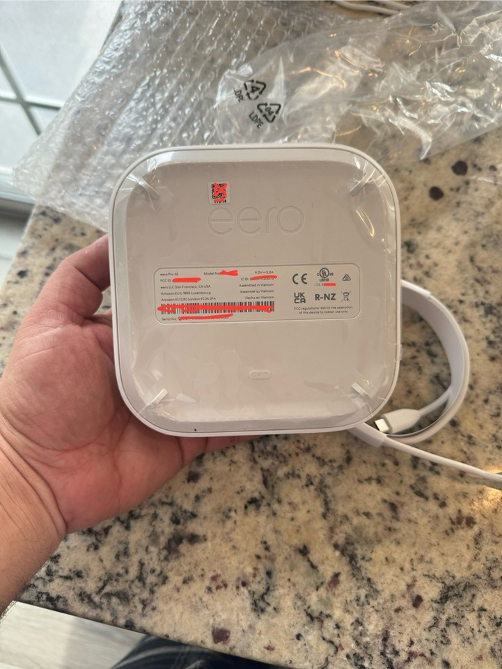 Eero Pro 6E Tri-Band Mesh Wi-Fi Router White with Original Adapter | eBay