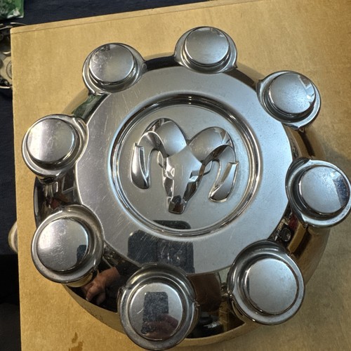 Mopar 52121450AD 03-13 Dodge RAM 2500 3500 Painted Silver 8 Lug Hub Cap ...