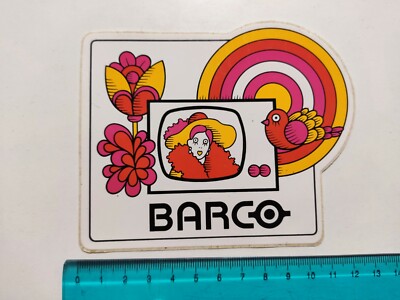 Adhesive Barco Sticker Autocollant Aufkleber 80s Original | eBay Australia