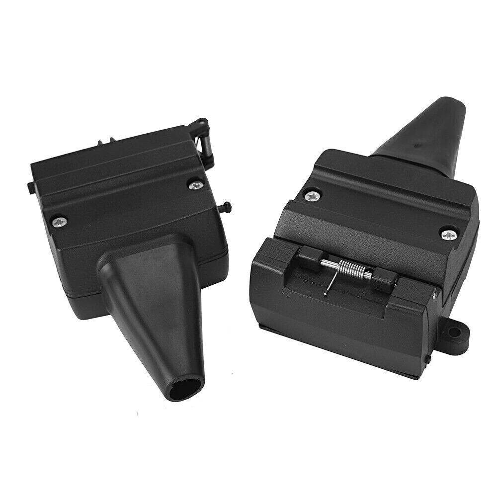 12 Pin Flat Trailer Plug Connector Socket Male & Female Caravan Camper ...