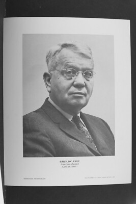 Harold C Urey - Print by International Portrait Gallery - Vintage ...