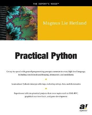 Practical Python by Lie Hetland, Magnus -Paperback 9781590590065 | eBay