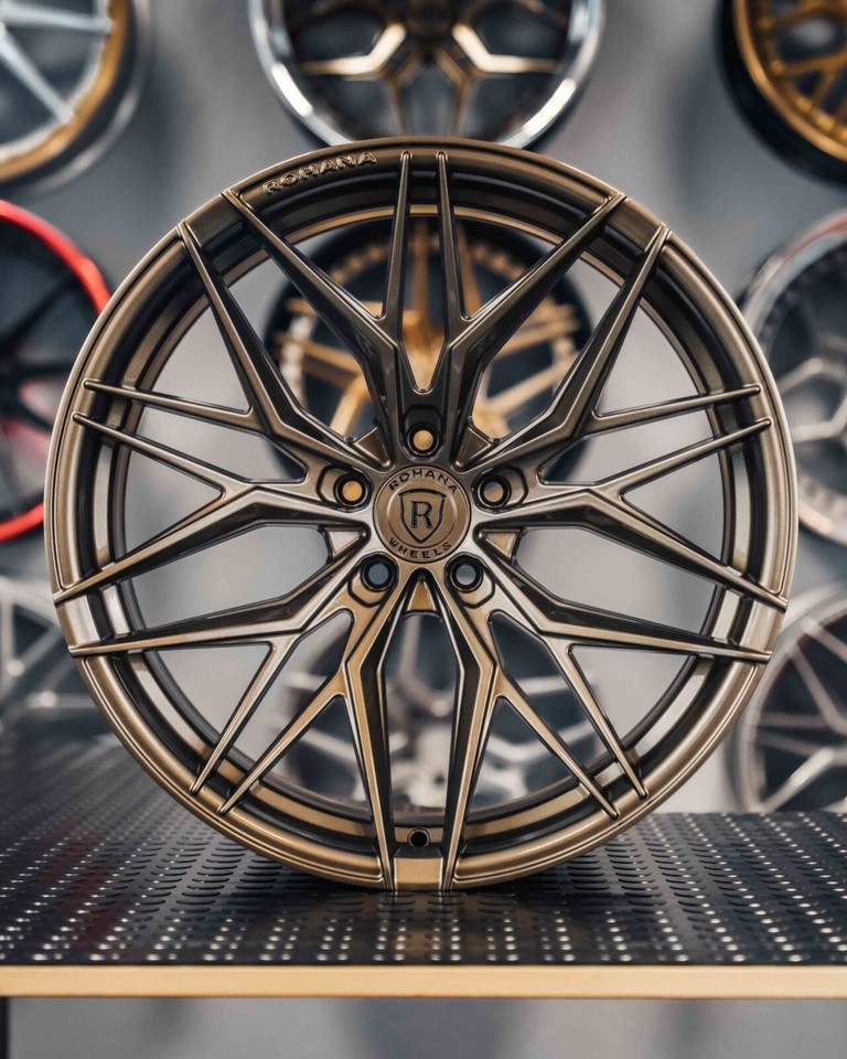 20” ROHANA RFX17 GLOSS BRONZE WHEELS RIMS FOR BMW F12 F13 M6 COUPE 20X9 ...