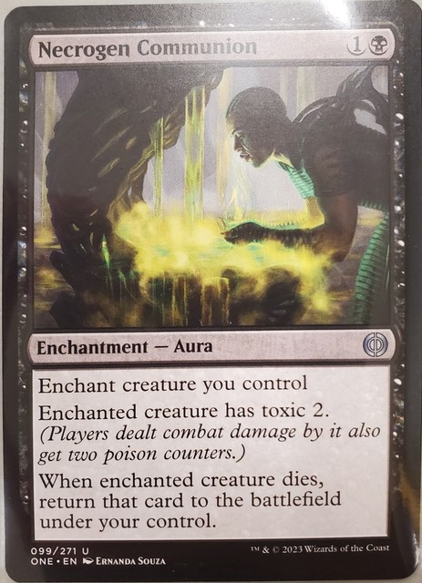MTG Necrogen Communion Phyrexia: All Will Be One 099/271 Regular ...