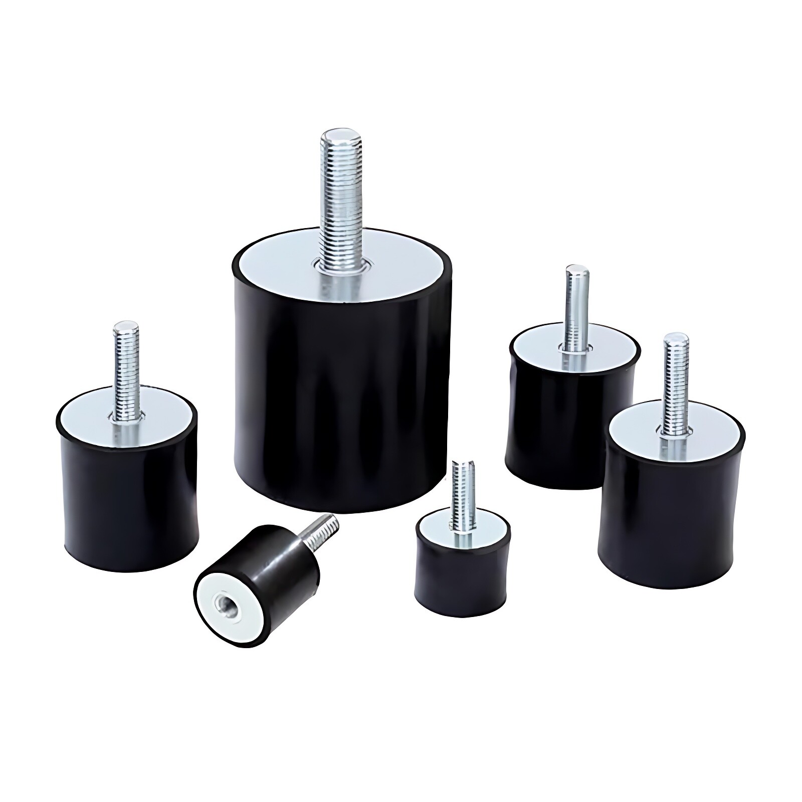 BUFFER Rubber Foot Mount Anti Vibration STOP Male M3 M4 M6 M8 M10 M12 ...