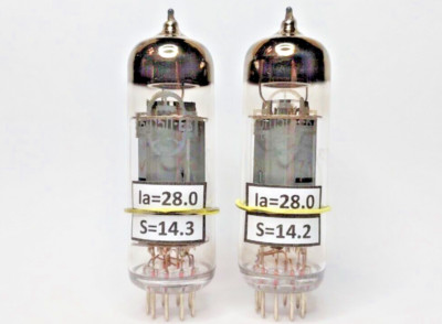 6P15P-EV / EL83 / 6П15П-ЕВ MATCHED PAIR (2pcs) TUBES / VALVES New NOS ...