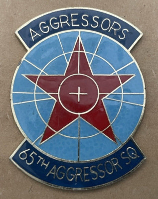 Vintage 65th AGGRESSOR SQ Squadron Aggressors Plaque | eBay