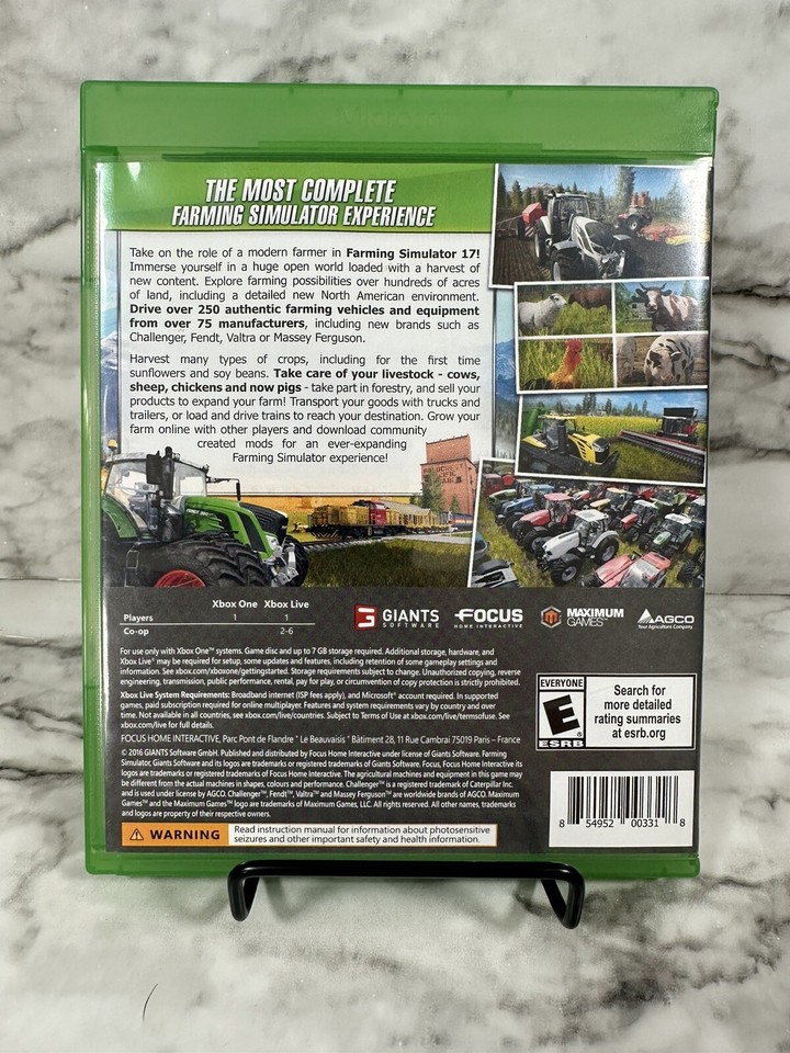 Farming Simulator 17 - Xbox One - Free Shipping 854952003516 | eBay