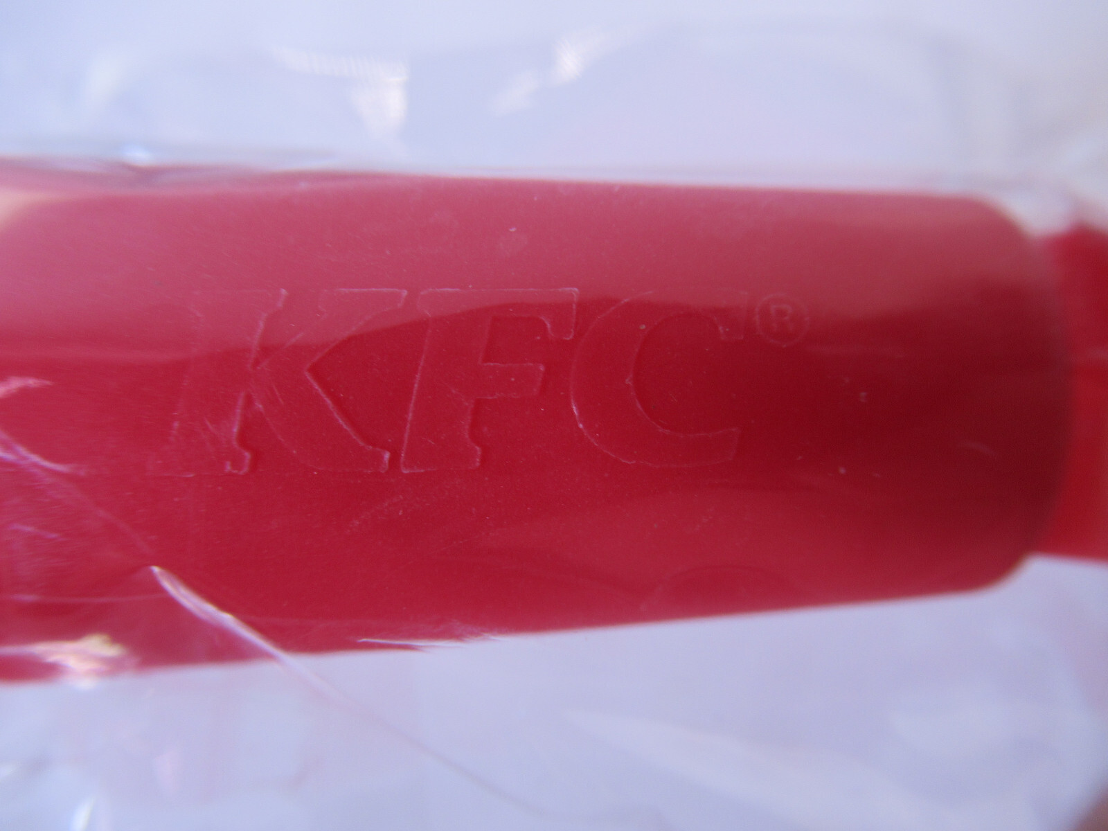 5-Pack Promotional KFC Finger Sporks Spork RED Plastic Finger Spoon ...