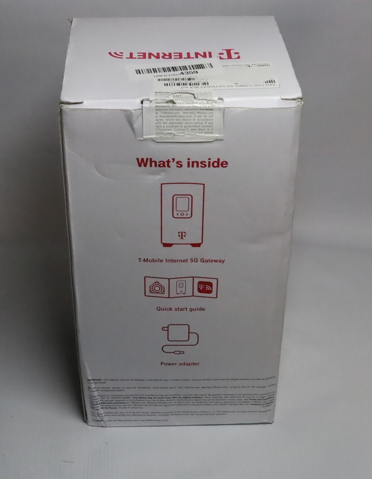 T-Mobile 5G Gateway 5688W Wi-Fi 6 for T-Mobile SAG FAST5688W | eBay