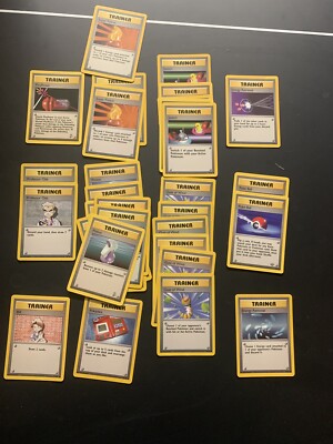 1999 Pokemon Trainer Cards Lot Of 32 Rare | eBay