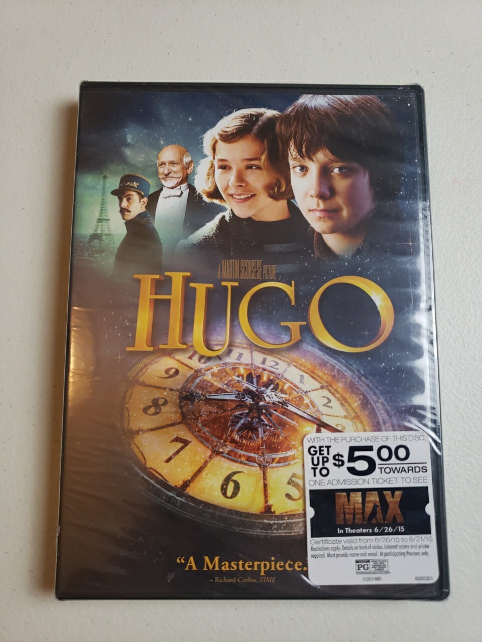 Hugo DVD | Brand New Sealed | 2011 Martin Scorsese Widescreen Free Fast ...