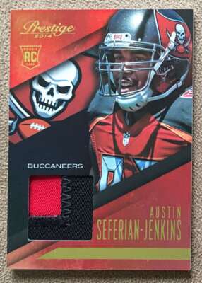 Austin Seferian-Jenkins 2014 Prestige Prime Patch Rookie #AS Relic ...
