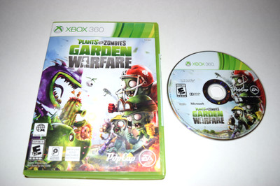 Plants vs. Zombies Garden Warfare Microsoft Xbox 360 Game Disc w/ Case ...
