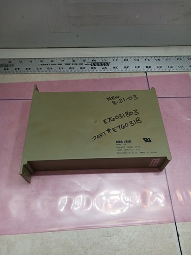 Mori Seiki SRU-MS-ILK11-6K AP-SFT Relay Unit 24VDC E76031B, WARRANTY | eBay