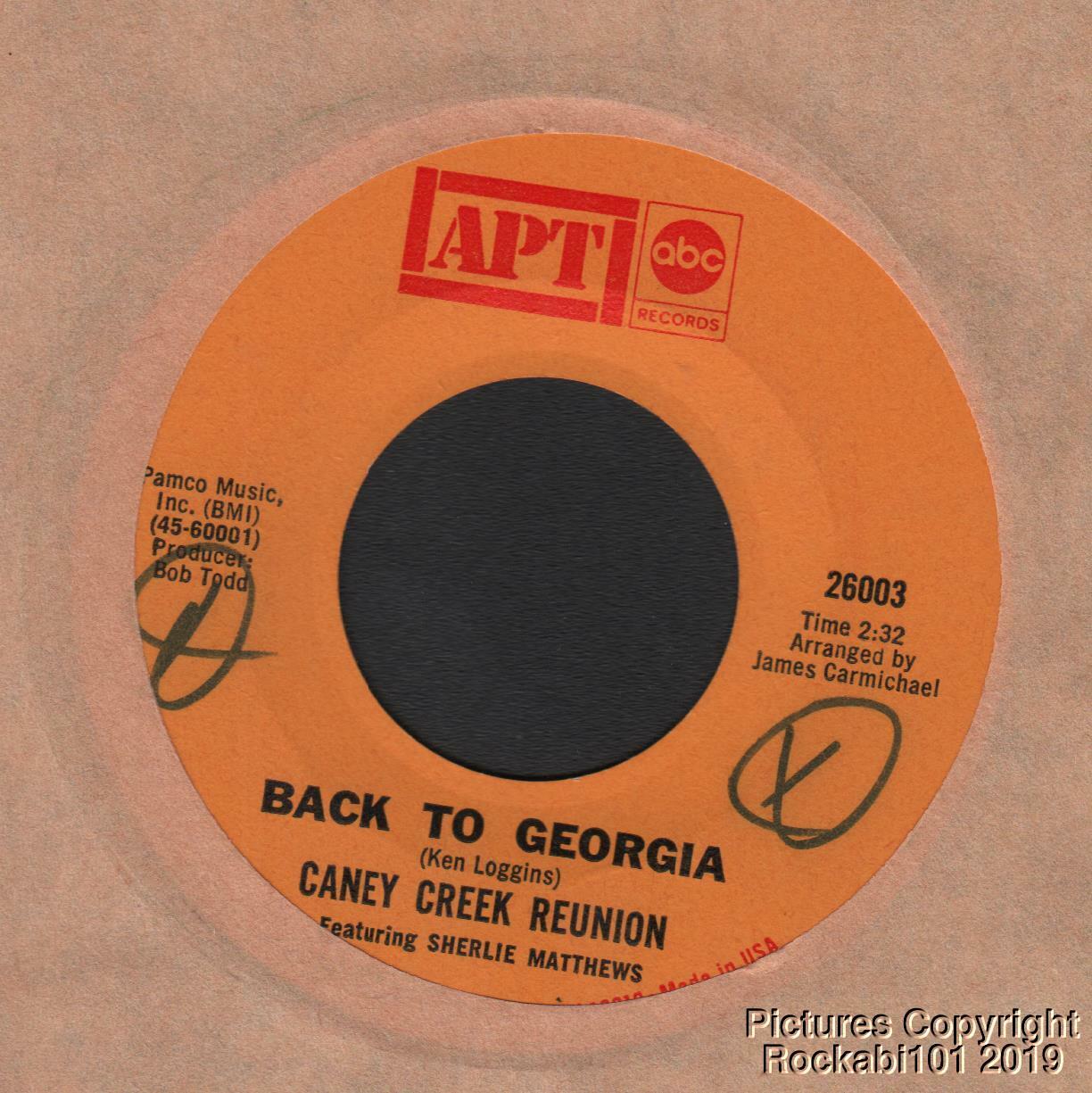 Hear 1969 Caney Creek Reunion (Sherlie Matthews) Soul 45 (Back to ...